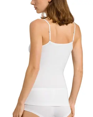 Hanro Soft Touch Spaghetti Cami - White