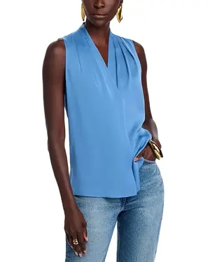 Kobi Halperin Mila Silk Blouse - Skyline