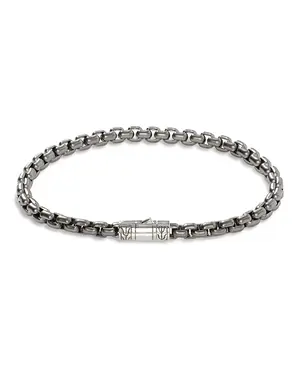 John Hardy Rhodium-plated Bracelets For Men