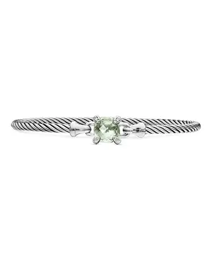David Yurman David Yurman Chatelaine Bracelet Prasiolite/silver