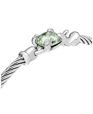 David Yurman Chatelaine Bracelet - Prasiolite/silver