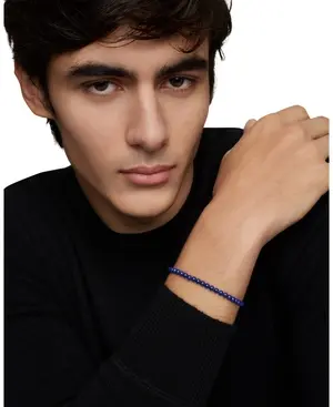 David Yurman Spiritual Beads Bracelet With Lazuli