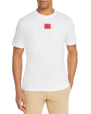 Hugo Boss Diragolino Logo Tee - White