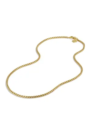 David Yurman Small Box Chain - Gold