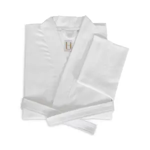 Frette Pique Kimono Bathrobe