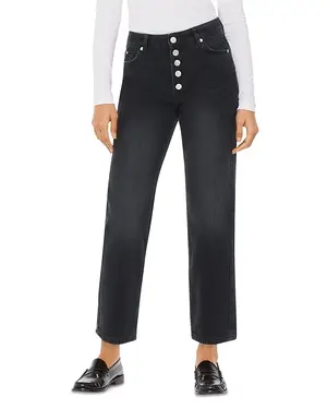 Whistles Hollie High-rise Straight-leg Jeans