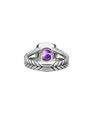 David Yurman Petite Albion Ring - Amethyst
