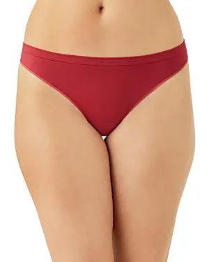 Wacoal B. Tempt'd By Wacoal Comfort Intended Thong Garnet