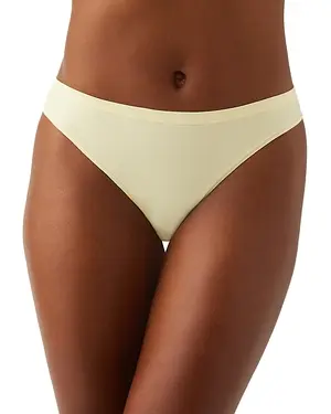 Wacoal B. Tempt'd By Wacoal Comfort Intended Thong Pastel Yellow