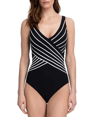 GOTTEX Embrace One-piece Swimsuit - Black/white