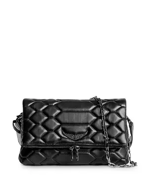 Zadig&Voltaire Rocky Shoulder Bag - Noir
