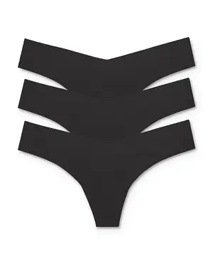Commando Classic Thong, 3 Pack Black/black/black