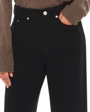 Whistles High-rise Cropped Corduroy Trousers