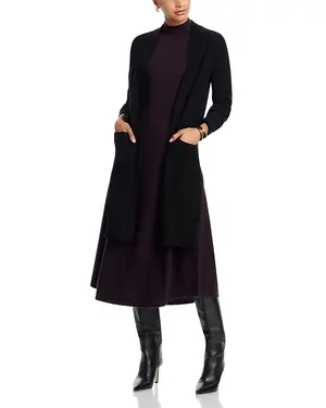 Bloomingdale'S C Duster Cardigan - Black