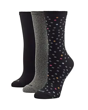 Hue Super Soft Crew Socks Set Confetti
