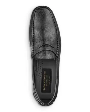 To Boot New York Vieques Penny Loafers - Black