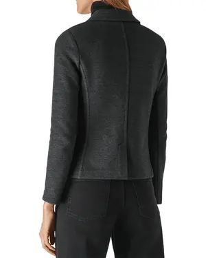 Whistles Slim Jersey Knit Blazer
