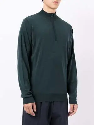John Smedley Fine-knit Zipped Jumper