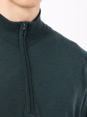 John Smedley Fine-knit Zipped Jumper