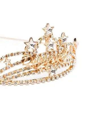 Dsquared2 Embellished Logo Tiara