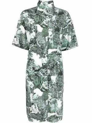 dreamers midi dress green floral Dreamers Midi Dress main image 1