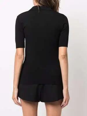 Dolce & Gabbana Logo-plaque Polo Top
