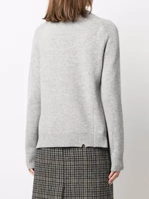 MAISON MARGIELA Distressed Side-slit Jumper - Grey