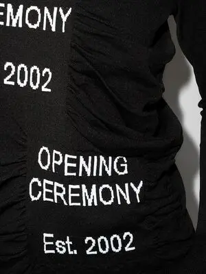 Opening Ceremony Box Logo Crew-neck Jumper
