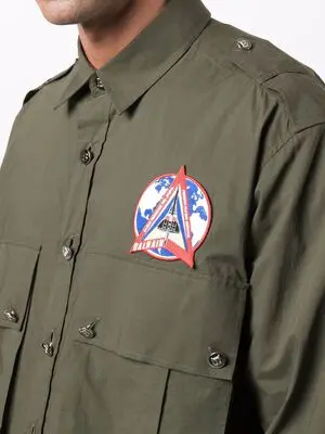 Balmain Patch-detail Long-sleeve Shirt