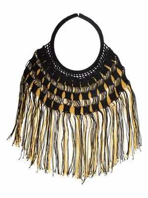 JIL SANDER Tassel-knit Necklace