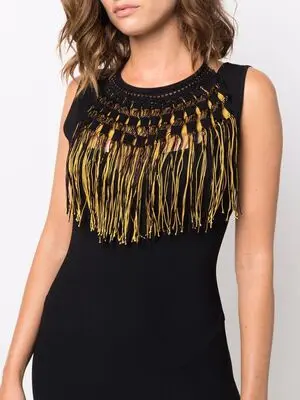 JIL SANDER Tassel-knit Necklace