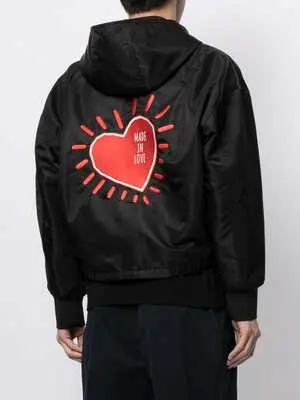 PORTS V Hooded Bomber Jacket