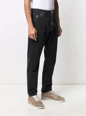 Brunello Cucinelli Slim-cut Denim Jeans