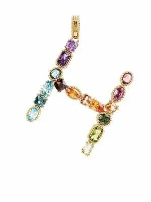 Dolce & Gabbana 18k Yellow Gemstone Pendant