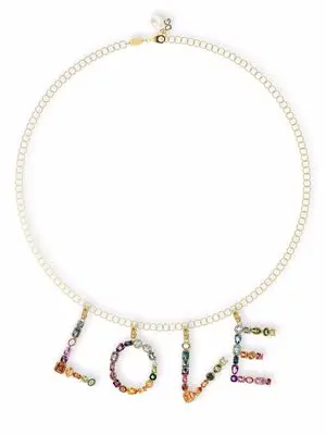Dolce & Gabbana 18k Yellow Gemstone Pendant