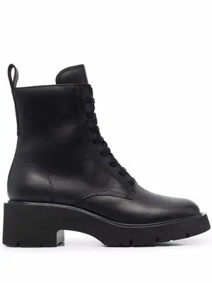 Camper Milah Lace-up Boots - Black