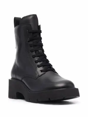 Camper Milah Lace-up Boots - Black