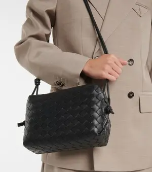 Bottega Veneta Loop Leather Crossbody Bag