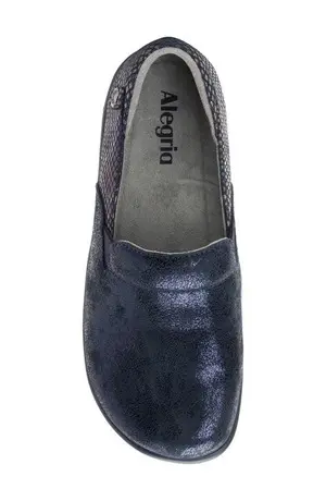 ALEGRIA Keli Clog - Glimmer Navy