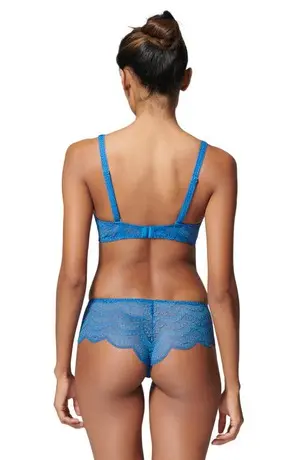 Simone Perele Karma Triangle Bralette - Myosotis Blue