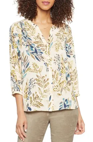 NYDJ NYDJ Pintuck Blouse Elm Hill