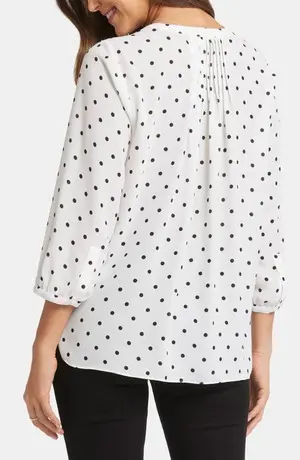 NYDJ Pintuck Blouse - Stellar Dot