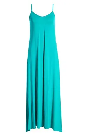 Loveappella Godet Maxi Dress - Jade