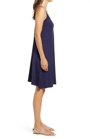 Loveappella Godet Slipdress - Midnight