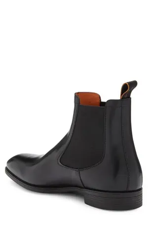 Santoni Detoxify Chelsea Boot - Black