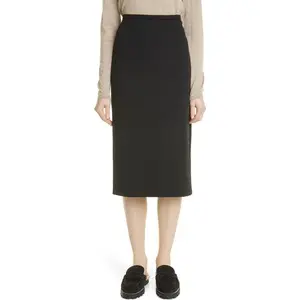 Max Mara Sabato Stretch Jersey Pencil Skirt - Nero