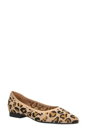 BELLA VITA Mireya Knit Flat - Leopard
