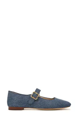 Sam Edelman Michaela Mary Jane Flat - Blue Stone