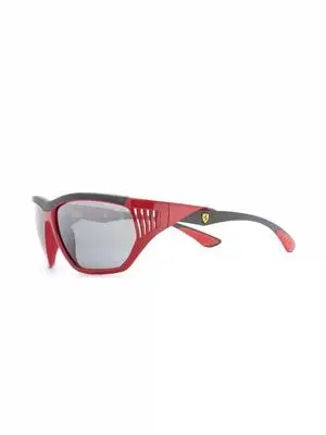 Ray-ban Scuderia Ferrari Aviator-frame Sunglasses