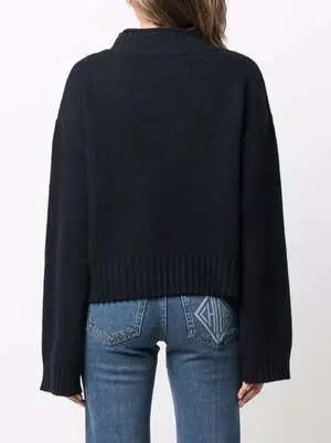 EXTREME CASHMERE X Mock Neck Jumper